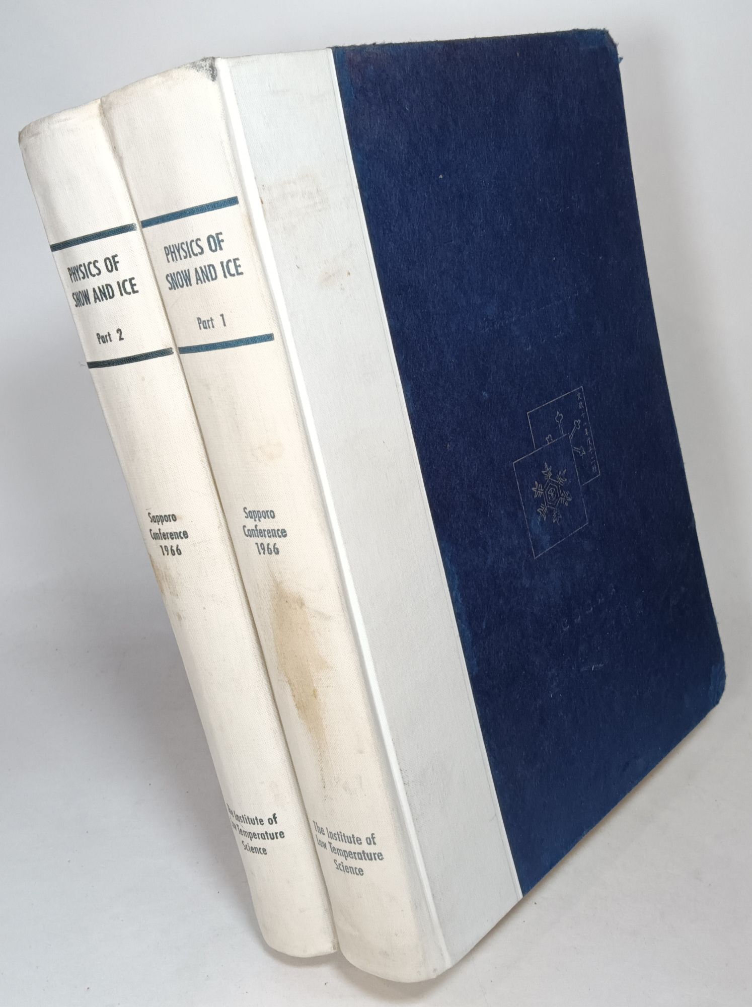 Physics of Snow and Ice Volume I, Parts 1 and 2 complete in two volumes ...